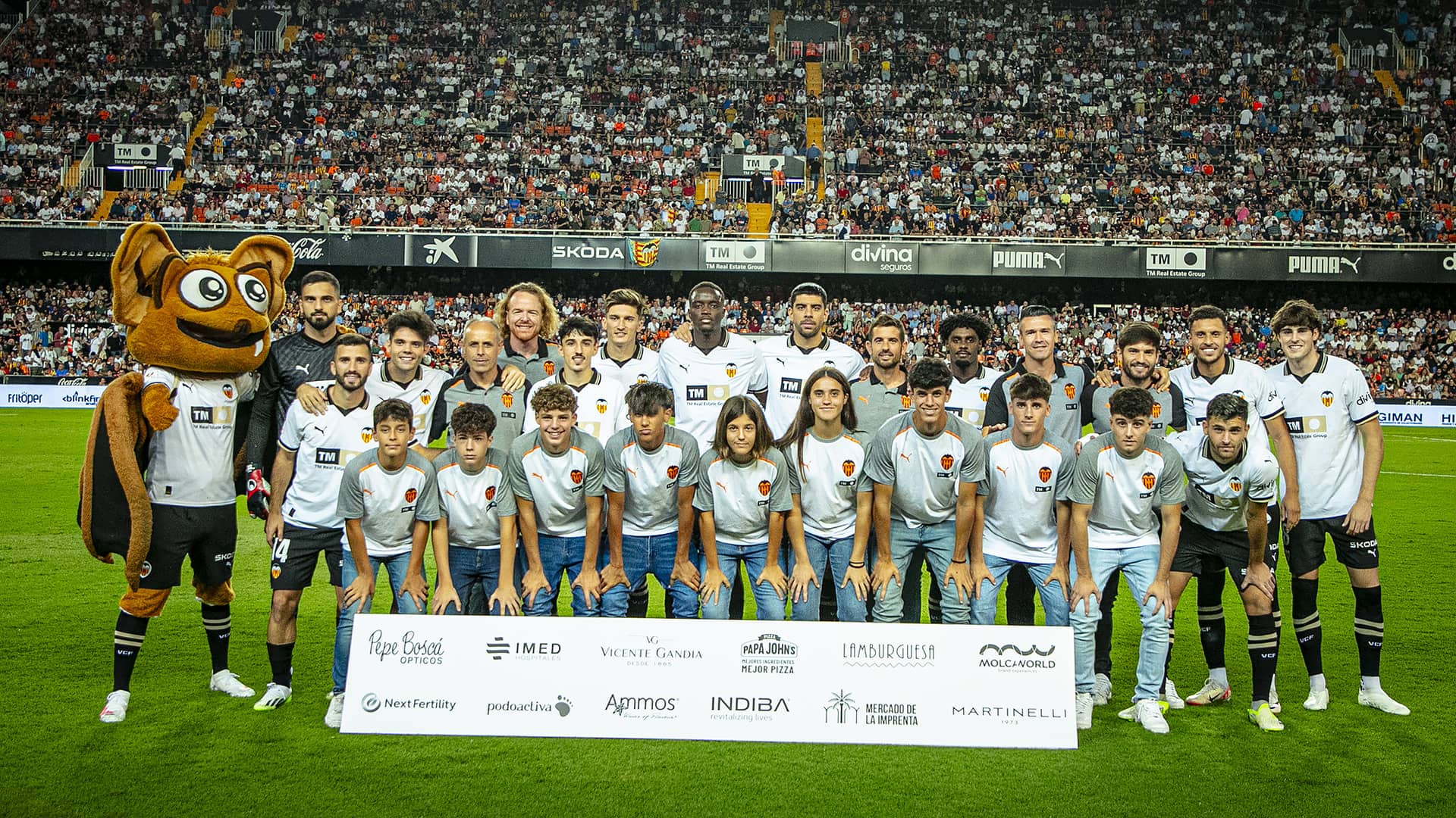 Marc Martínez: "Running onto Mestalla was an incredible sensation" - Valencia CF