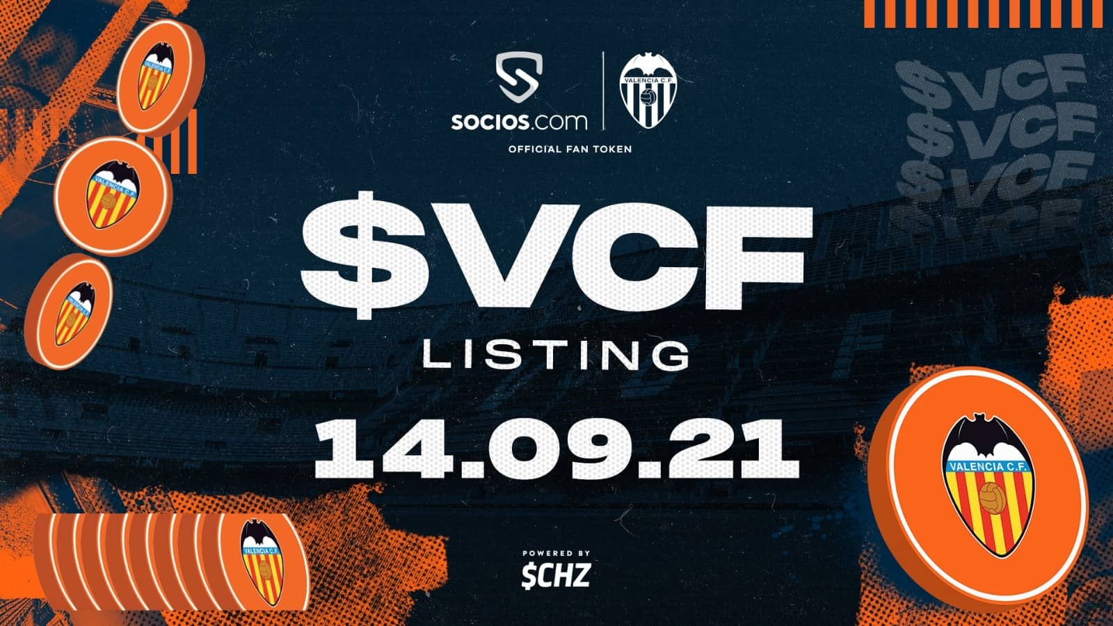 New Valencia CF Fan Tokens ($VCF) available through Socios.com ...