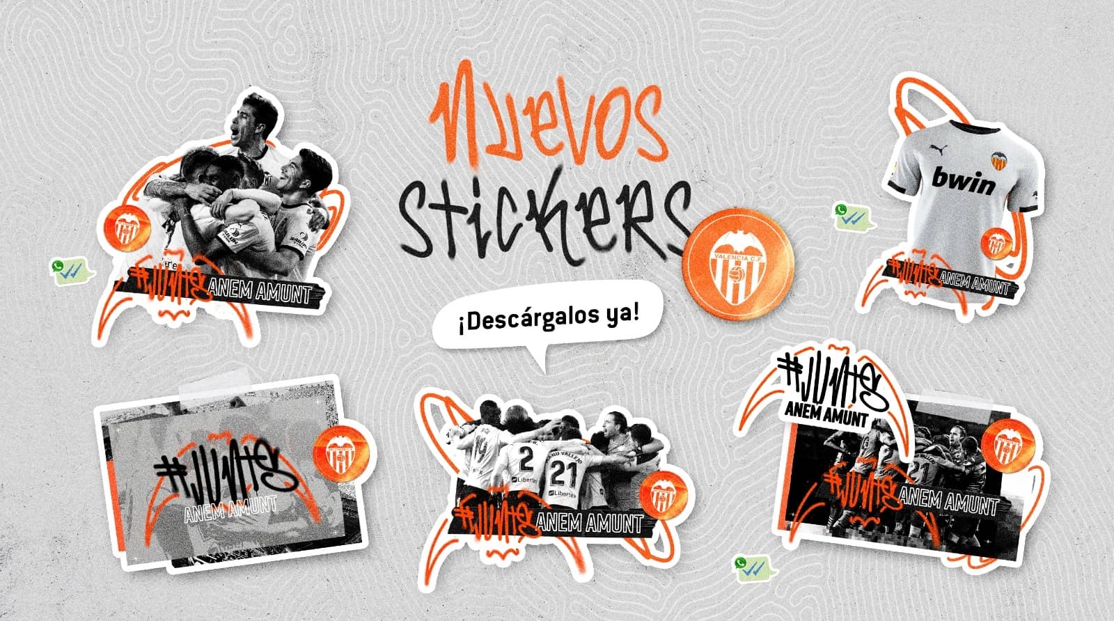 Ya puedes descargar los nuevos stickers del Valencia CF en la App ...