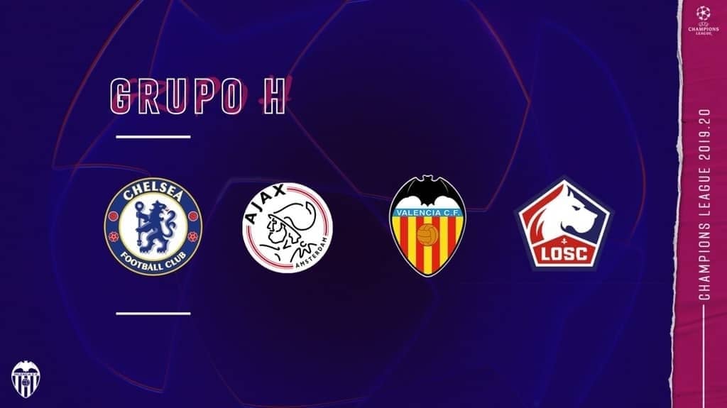 Here are our group stage rivals! - Valencia CF