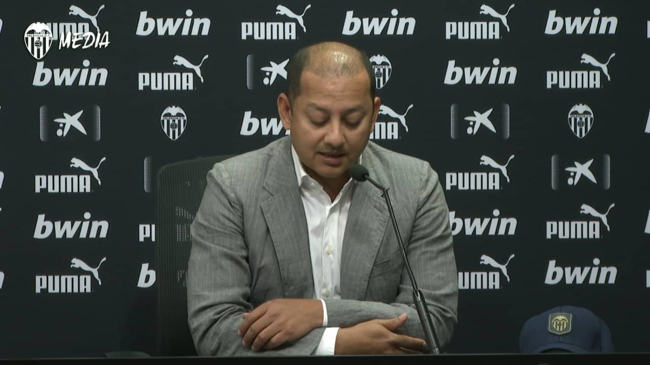 RUEDA DE PRENSA PRESENTACIÓN JASON - Valencia CF