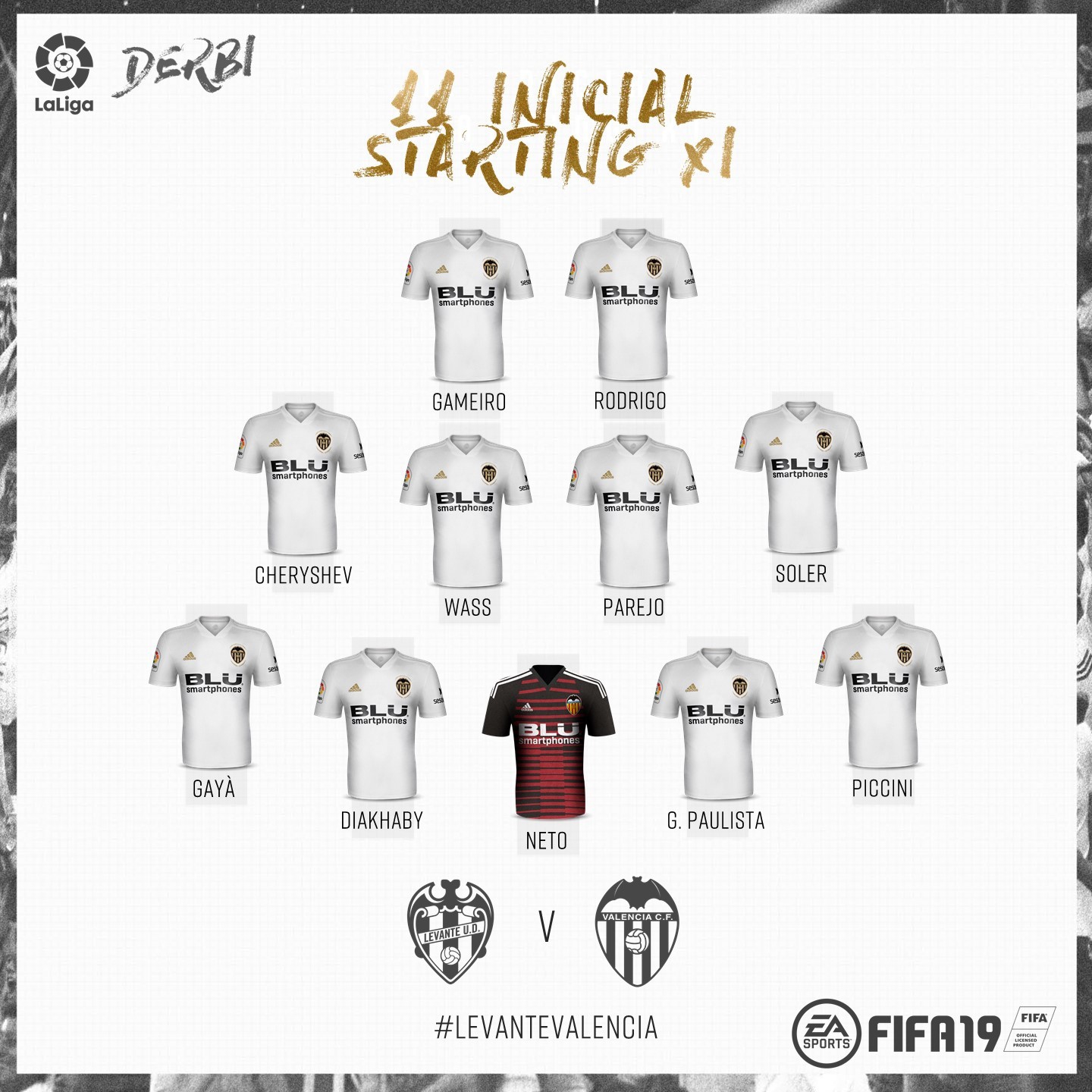 11 INICIAL #LEVANTEVALENCIA - Valencia CF