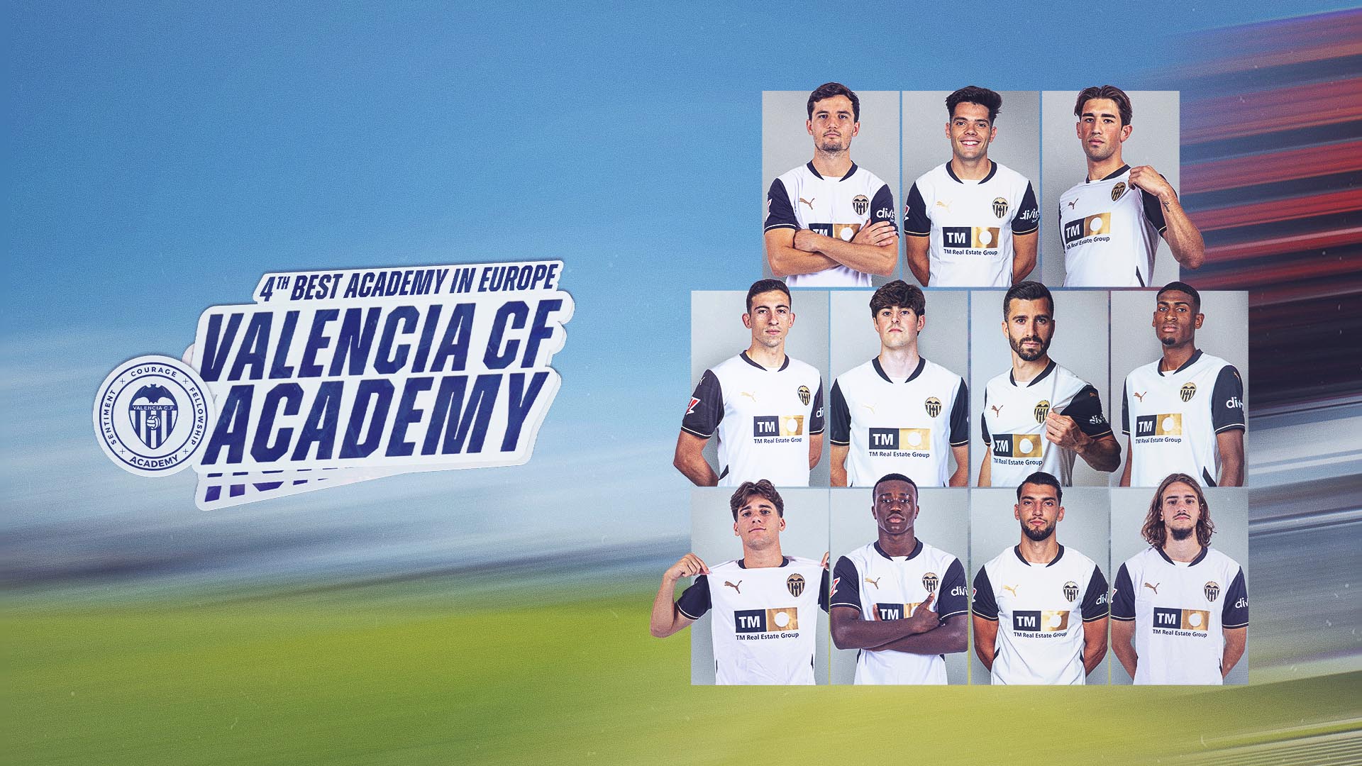 La Academia del Valencia CF, de nuevo la cuarta mejor de Europa ...