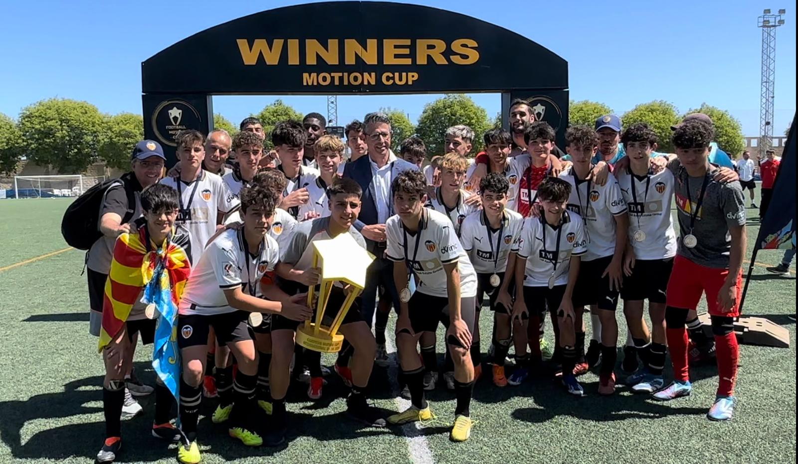 El VCF Infantil A conquista la Motion Cup - Valencia CF