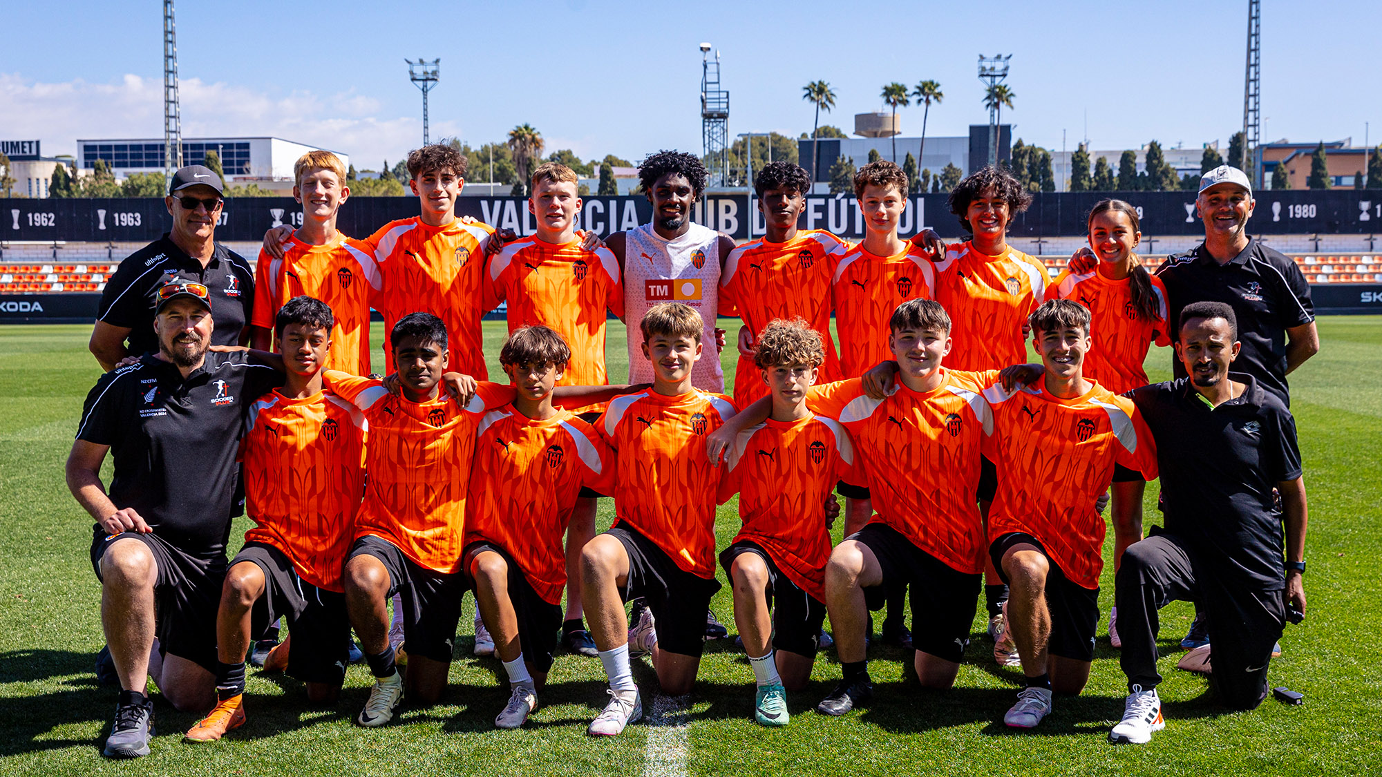 Visit from New Zealand to the Ciudad Deportiva - Valencia CF