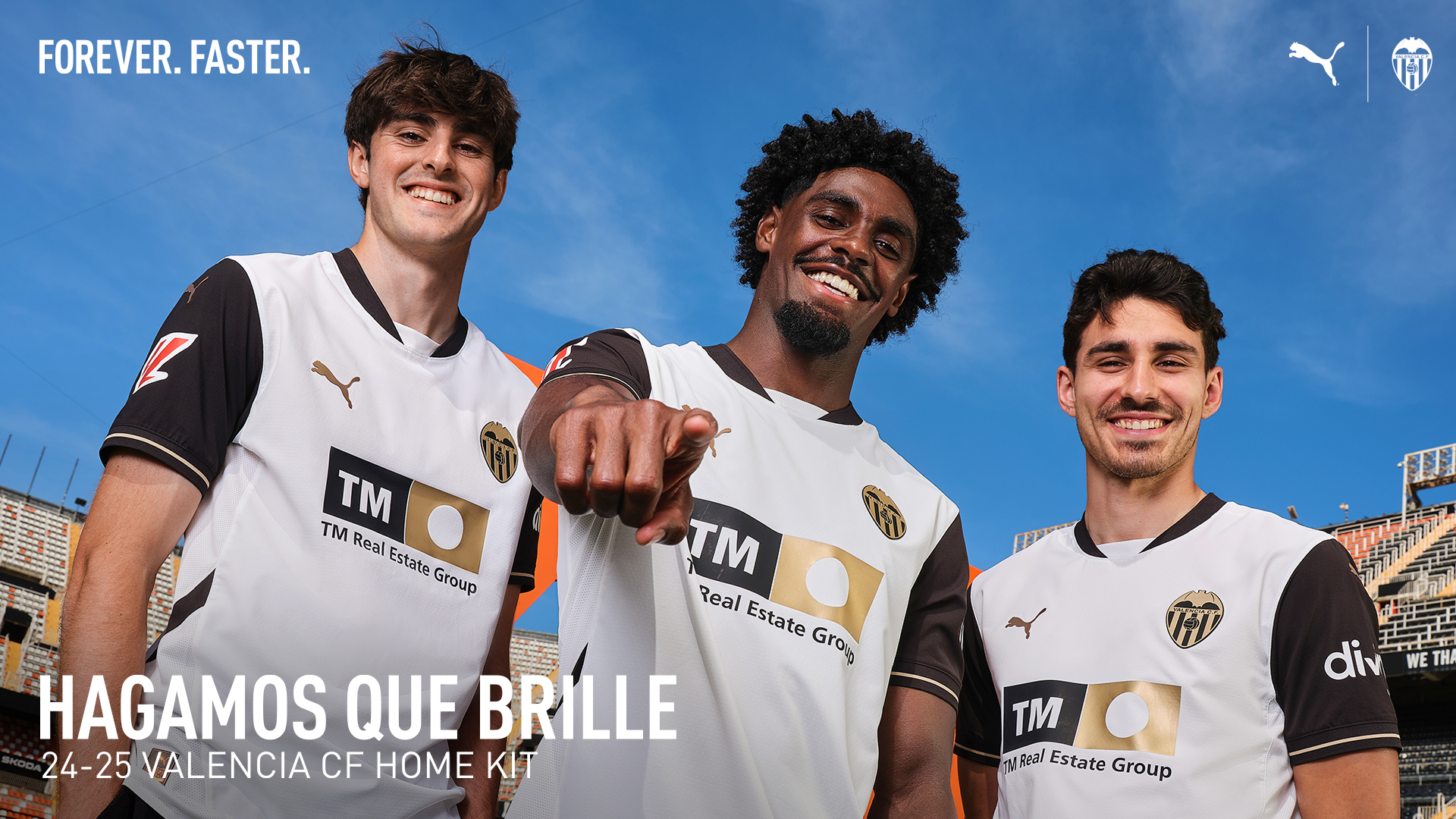 “LET’S MAKE IT SHINE”: PUMA AND VALENCIA CF PRESENT THE 2024-25 HOME KIT INSPIRED BY THE ...