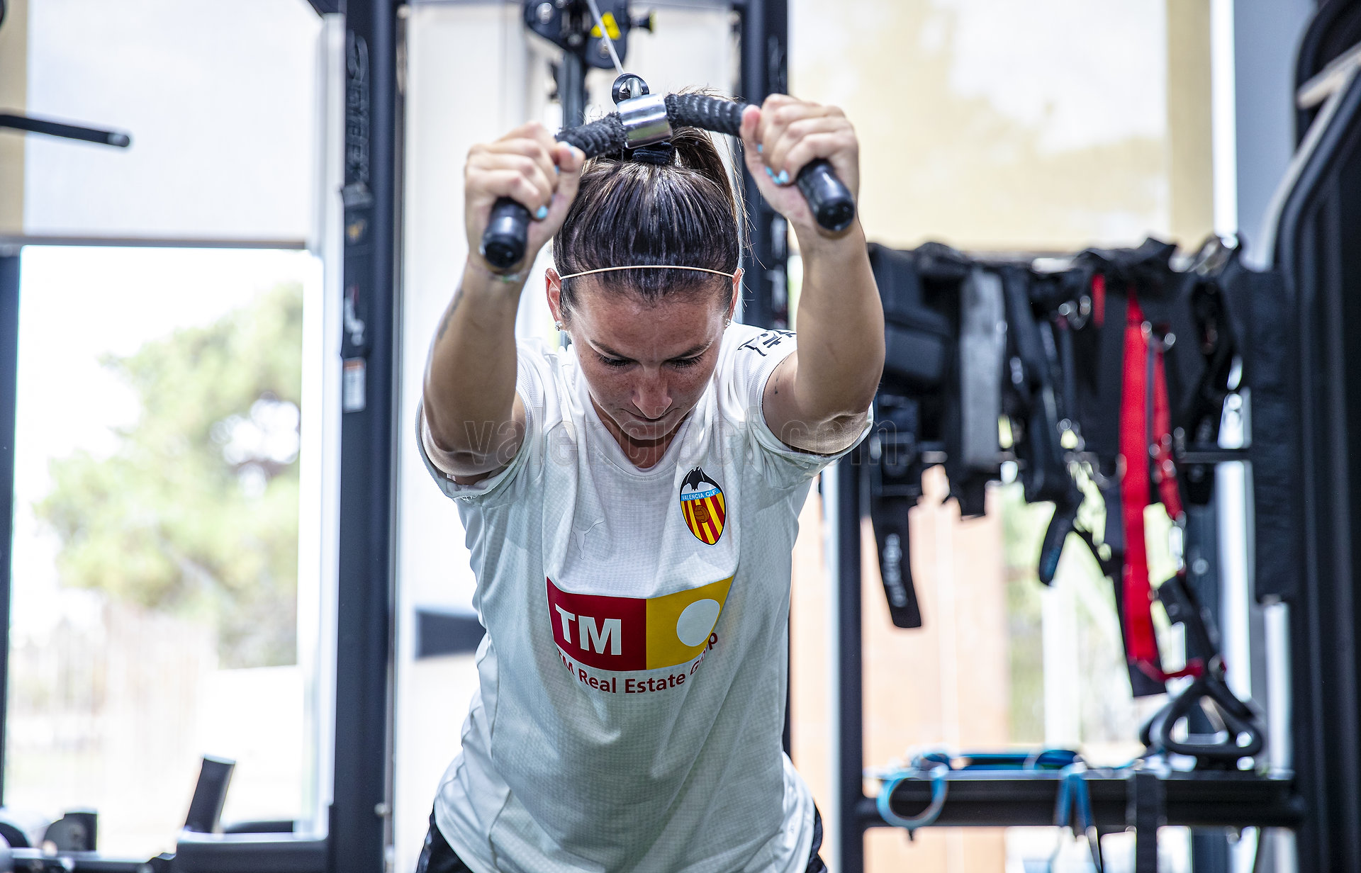 IMÁGENES DEL ENTRENAMIENTO DEL VALENCIA CF FEMENINO EN GIMNASIO (02/10 ...