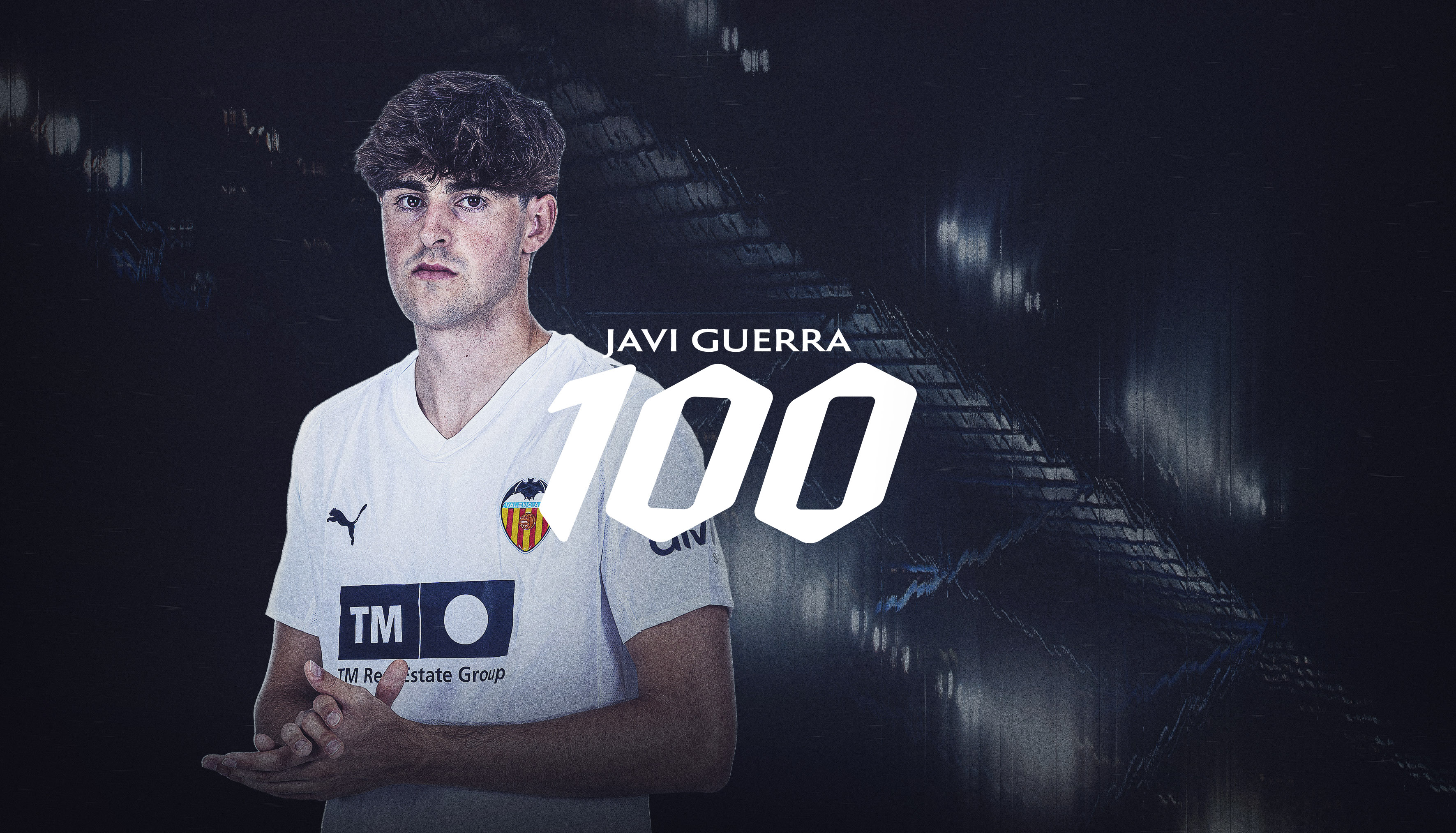Javi Guerra alcanza los 100 partidos oficiales con el Valencia CF ...
