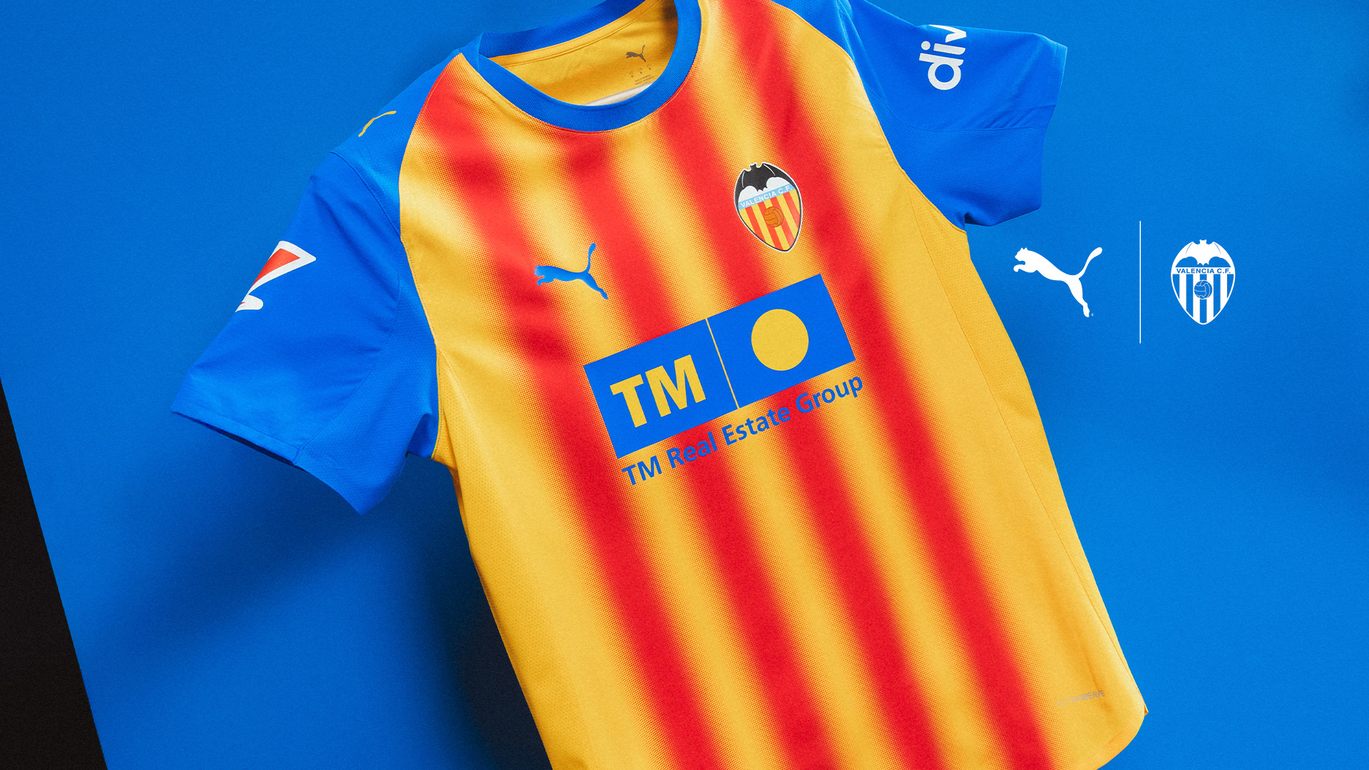 The Senyera is reinvented: Puma and Valencia CF present the third kit for the 2025/26 season ...