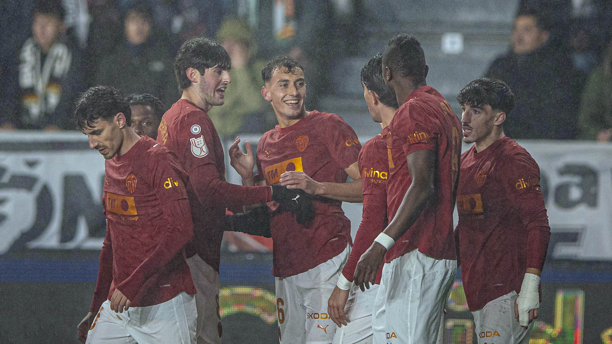 Iranzo's Joy: Valencia CF Star Celebrates Quarter-Final Qualification ...