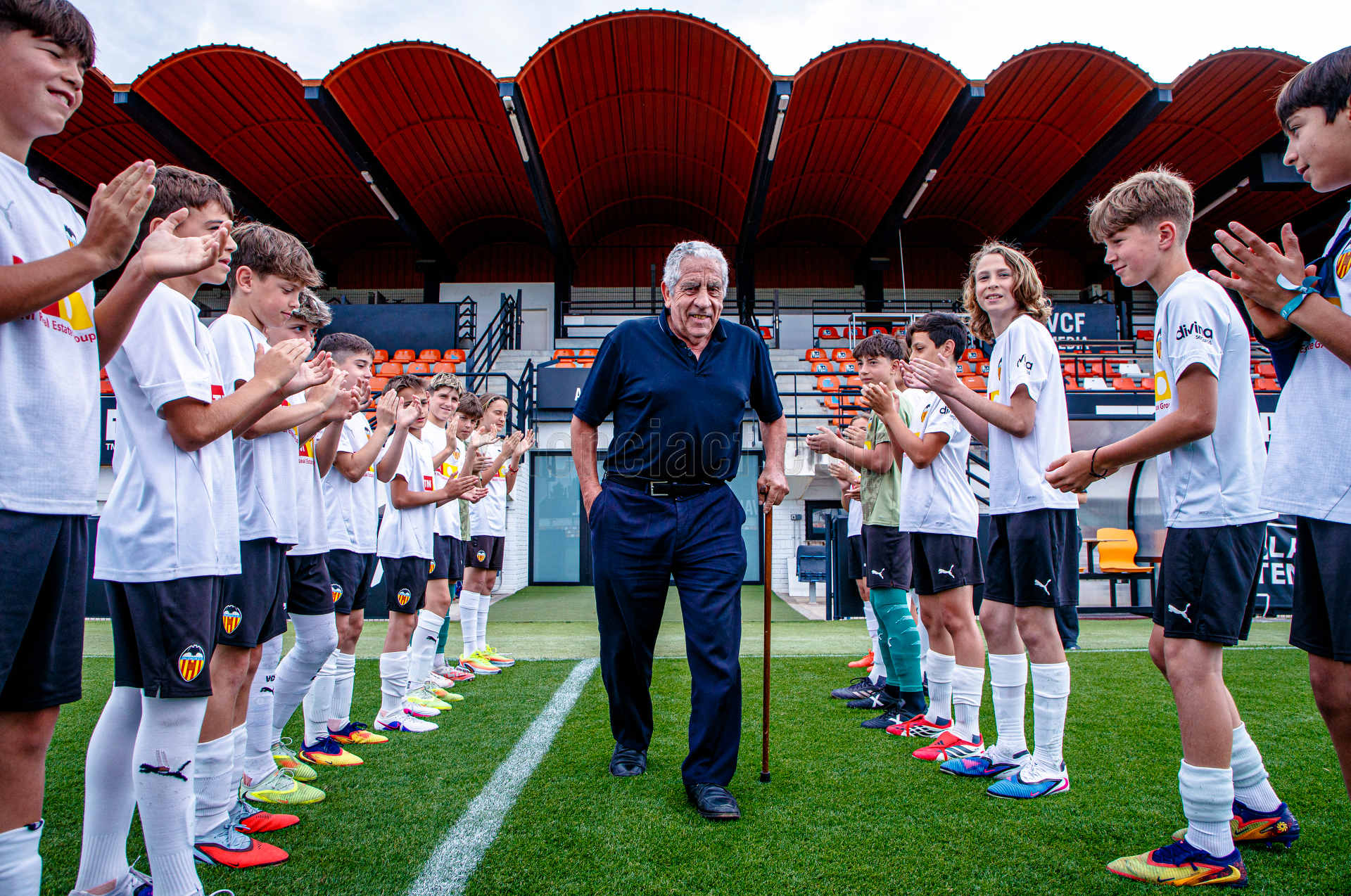 Encuentro Claramunt con el VCF Alevín A - Valencia CF